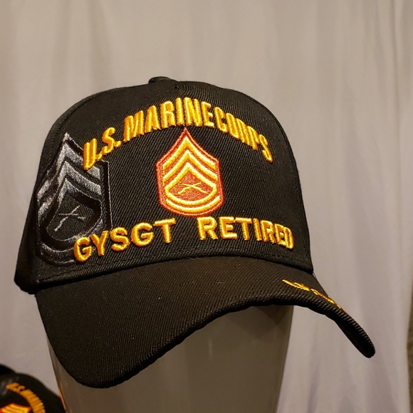 Accessories | Military Us Marine Corps Gunnery Sergeant Hat | Poshmark